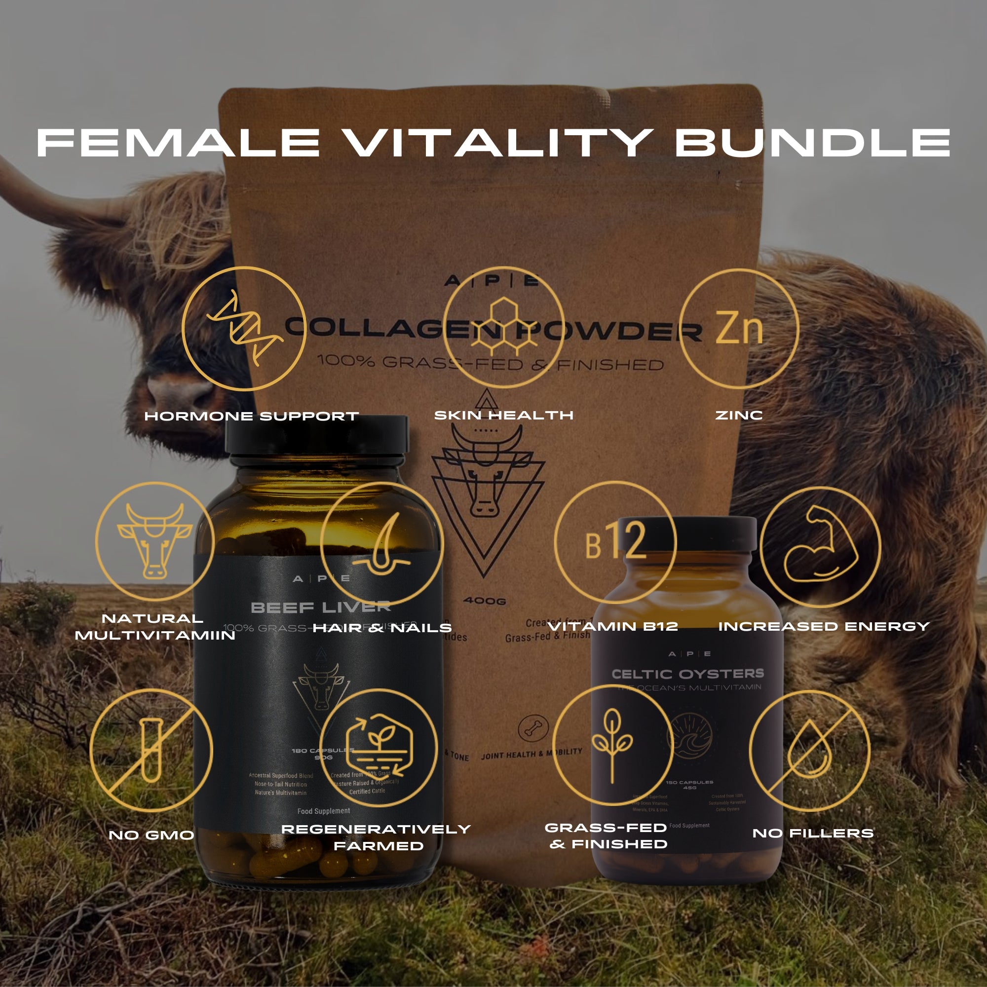 Female Vitality Starter Pack – APE Nutrition Ltd