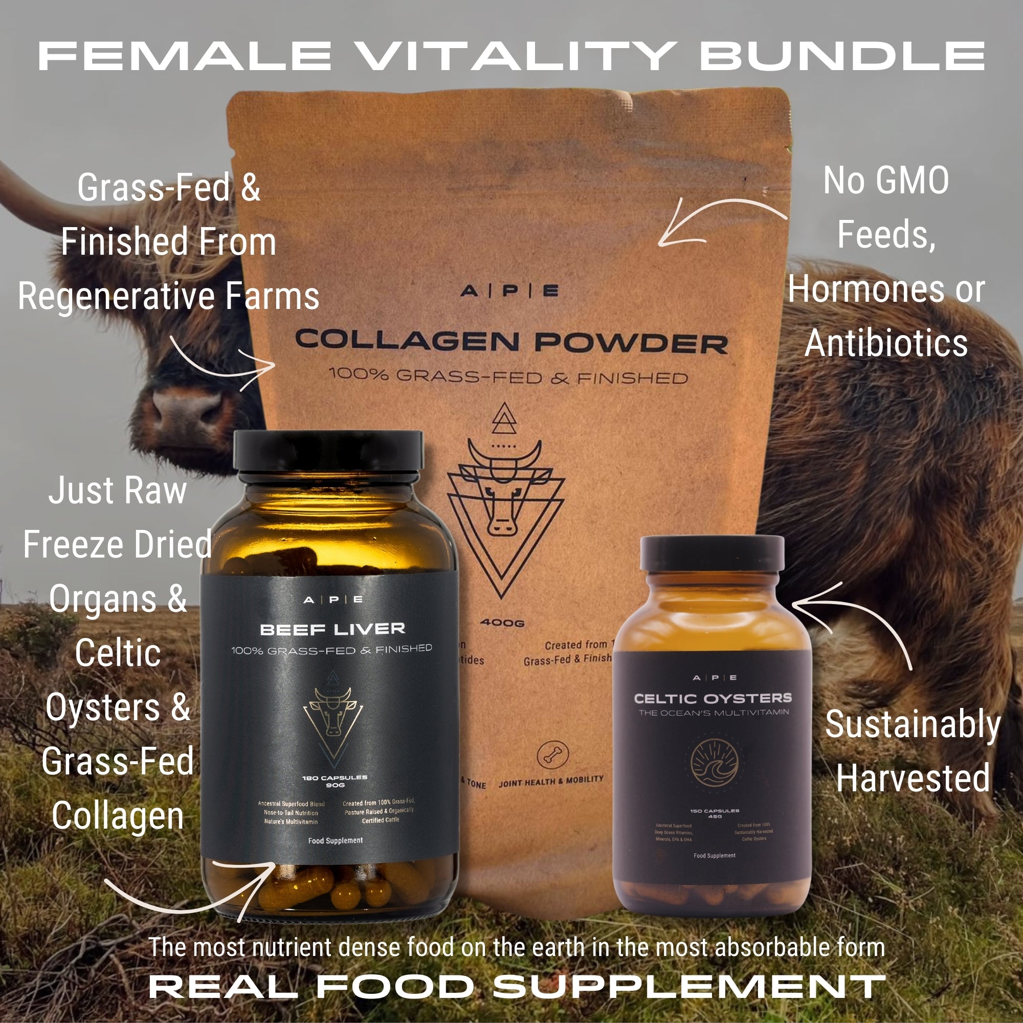 Female Vitality Starter Pack – APE Nutrition Ltd